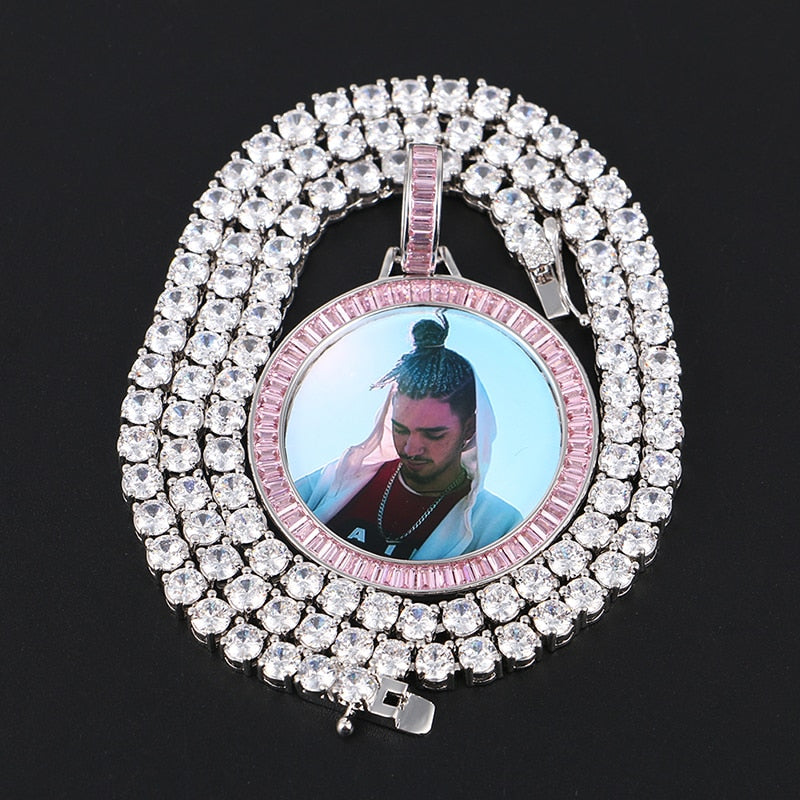 Pendant With Picture-Memory Picture Pendant-Men's Picture Pendant ...